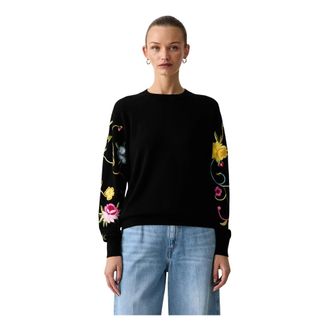 Kenzo Rundhals-Strickware - - Knitwear - Damen - Schwarzk - M