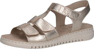 Caprice Femme Damen 9-28102-44 Sandale cale, Platin Metal, 37 EU