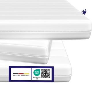 Mister Sandman Matratzentopper 100x190 cm - Topper & Matratzenauflage f&uuml;r alle Matratzen und Boxspringbetten - weich, ergonomisch & atmungsaktiv - &Ouml;ko-Tex-Zertifizie