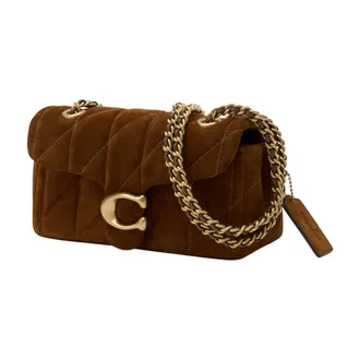 Coach Womens Tabby 20 Shoulder Bag Brown Cowhide