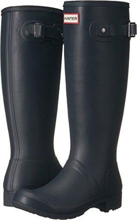 Hunter Femme Original Tour Foldable Tall Rubber Navy Bottes 39 EU