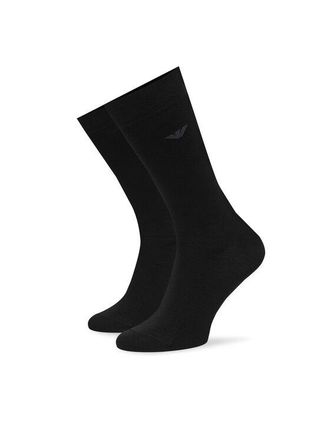Emporio Armani Lange Socken EM000531 AF26254 UC001 Schwarz