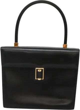 Gucci Pre-owned Cuir sacs-main - Femme - Pre-owned - Noir - Taille: ONE Size