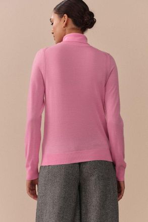 Next Strickpullover N. Premium Rollkragenpullover aus Merinowolle (1-tlg)