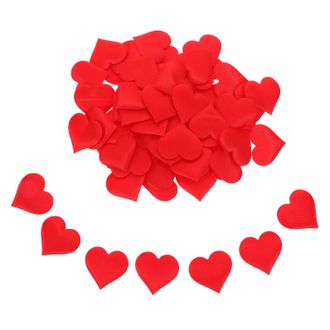 BESPORTBLE 500 St&uuml;ck Valentinstag Tischkonfetti Herzf&ouml;rmig 35cm Rot aus Recycelbarem Material Romantische Dekoration f&uuml;r Jubil&auml;umsfeiern Hochzeiten und Valentins