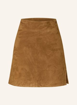 Mrs & Hugs Mrs & Hugs Lederrock braun