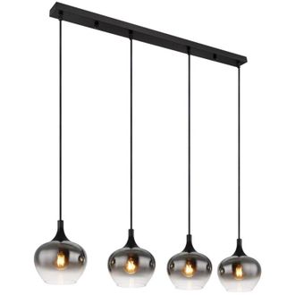 Globo Lighting suspension - MAXY - noir - verre - grande lampe de table