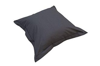 Nuit de France 331216 Kopfkissenbezug 80 F&auml;den Finish Lenkrad und Deckung Perkal Baumwolle grau, grau, 50/75