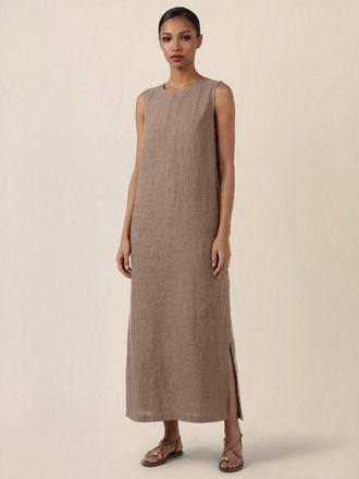 Apart Abendkleid mit seitlicher Knopfleiste