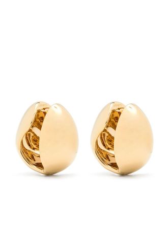 Coperni Womens Creole Earrings Gold