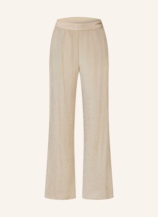 Riani Riani Marlenehose Mit Glitzergarn gold
