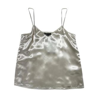 Fabiana Filippi Femme, Tops, Beige, Taille: 38 FR Satin Camisole Top