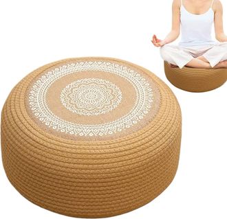 Generico Bodenkissen: Cordkissen, handgefertigt, modernes Design, dicke und bequeme Sitzfl&auml;che, gro&szlig;e Futonmatte f&uuml;r Schlafen, Meditation, Wohnzimmer