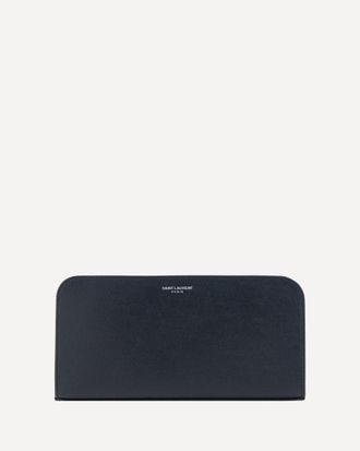 Saint Laurent Grain de Poudre leather Wallet Male UNI