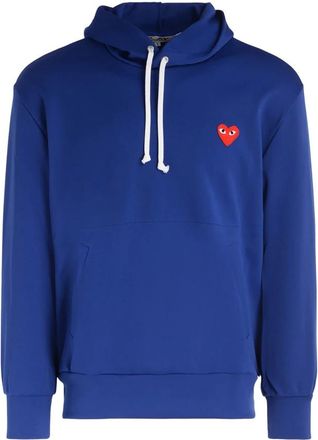 Comme Des Garçons Homme, Sweatshirts et sweats à capuche, Bleu, Taille: L Sweat à capuche