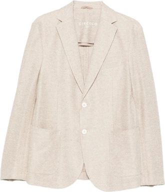 Circolo 1901 Homme, Vestes, Beige, Taille: 2XL Blazer Jacket
