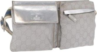 Gucci Pre-owned GG Canvas Waist Bag - - Pre-owned - Damen - Grau - ONE SIZE