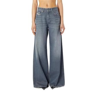 Diesel Femme, Jeans, Bleu, Taille: W27 L32 1978 D-Akemi Flare Jeans