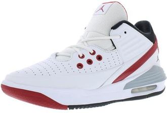 Nike Nike Jordan Max Aura 5 Chaussures de Basketball pour Homme, Blanc et Noir Varsity, 42 EU