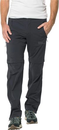 Jack Wolfskin Herren Glastal Zip Away Pants M Wanderhose, Phantom, 46 EU