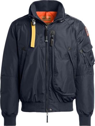 Parajumpers Homme, Vestes, Bleu, Taille: S Veste Rembourr&eacute;e Bleu Graphite avec Embl&egrave;me