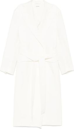 P.A.R.O.S.H. trench à taille ceinturée - Blanc