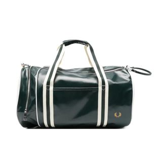 Fred Perry Homme, Sacs, Vert, Taille: ONE Size Sac polochon classique