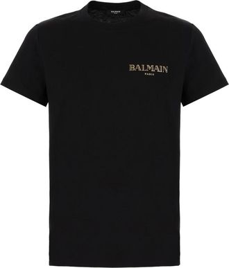 Balmain Homme, Tops, Noir, Taille: M T-Shirt