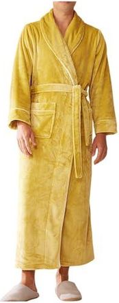 Generic Pyjama pour Homme - Ensemble Pyjama - Peignoir dhiver - Gants de Toilette pour Homme - Grande Taille - Peignoir Long dhiver f25