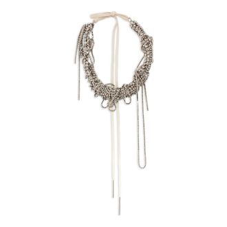 Dries Van Noten Femme, Accessoires, Gris, Taille: ONE Size W261 Necklace