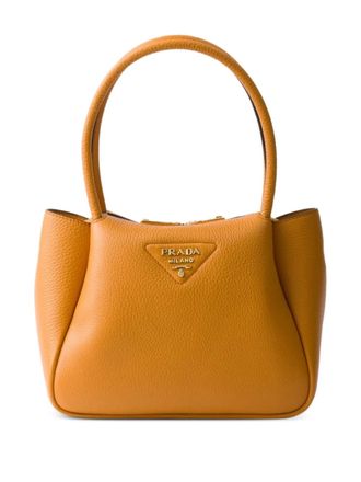 Prada petit sac à main en cuir - Orange