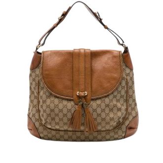 Gucci Pre-owned Marrakech Umh&auml;ngetasche - - Pre-owned - Damen - Braun - ONE SIZE