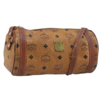 MCM Sac bandouli&egrave;re doccasion - Femme - Pre-owned - Brun - Taille: ONE Size