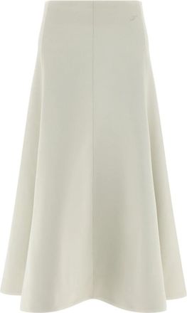 Jacquemus Femme, Jupes, Blanc, Taille: 38 FR La Jupe Triangle Midi Skirt