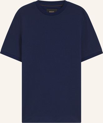 HUGO BOSS T-Shirt L-Tesar 141 Regular Fit blau