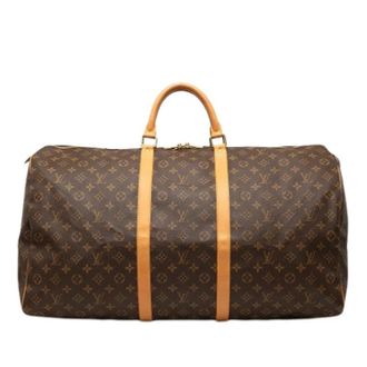 Louis Vuitton Pre-owned Keepall 60 - - Pre-owned - Damen - Braun - ONE SIZE