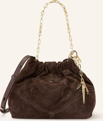 BA&SH Ba&Sh Umhängetasche June Mini braun