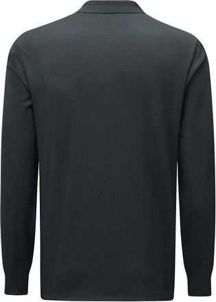 AlltheMen Langarm-Poloshirt Langarm-Poloshirt mit Polokragen Herren Business-Stil
