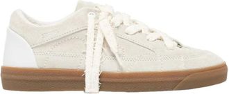 Santha Santha, Homme, Chaussures, Beige, Taille: 41 EU Love Cut Suede Baskets