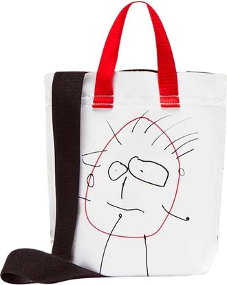 Plan C Plan C, Femme, Sacs, Beige, Taille: ONE Size Mini shopper Pili e Bianca