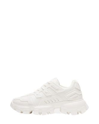 Steve Madden Homme Ponce Basket, Blanc, 40 EU