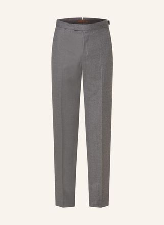Ermenegildo Zegna Zegna Flanellhose Extra Slim Fit grau