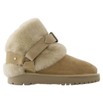 Burberry Femme, Chaussures, Beige, Taille: 38 EU Cuir bottes-et-bottines