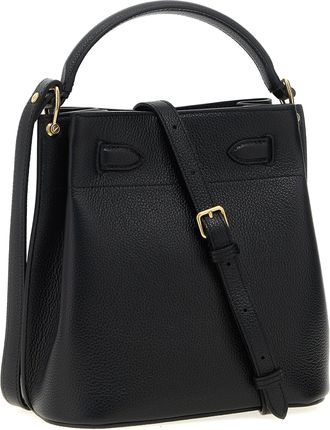 Mulberry Womens Black Calfskin Crossbody Bag