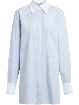 16Arlington chemise Marley en popeline - Bleu