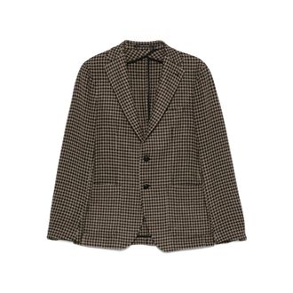 Tagliatore Houndstooth Blazer