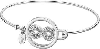 Lotus Armband Unendlichkeit für Damen aus Edelstahl in der Farbe Silber, Durchmesser 6,5 cm, LS2014-2/5