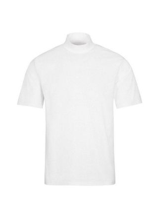 Trigema T-Shirt TRIGEMA T-Shirt mit Stehkragen (1-tlg)