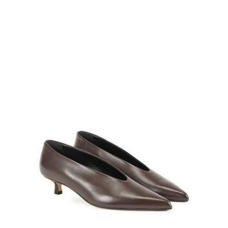 Aeyde Escarpins Clara &agrave; bout pointu en cuir de veau