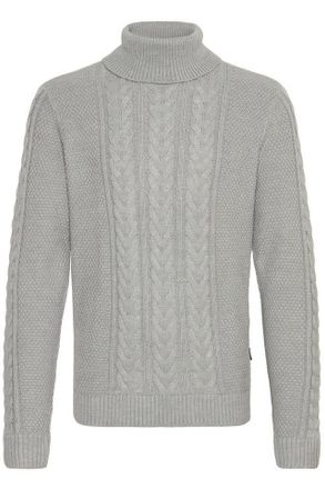 Blend Rollkragenpullover BHBasim Stilvoller Strickpullover mit Rollkragen und Zopfmuster